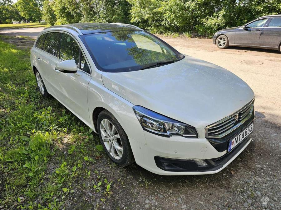 Белый Пежо 508 2016 в Каунас, объемом двигателя 1.60 л и пробегом 145 тыс. км за 2949 €, фото 1 на AUTOMOTO.COM.LV