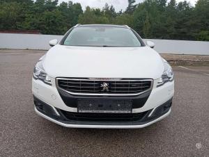 White Peugeot 508 2016 in Utena, with an engine capacity of 2.00 L and mileage of 195 thousand km for 6990 €, photo 12 on AUTOMOTO.COM.LV