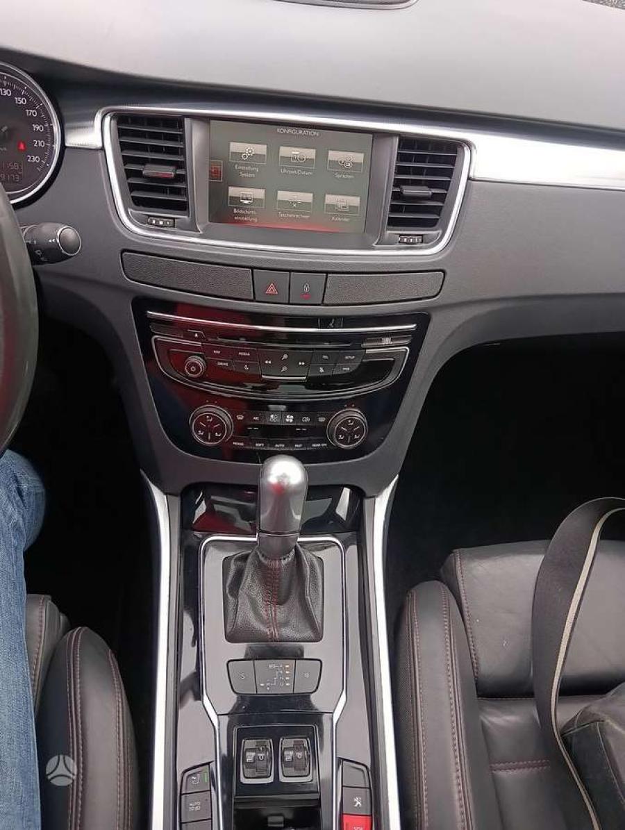 White Peugeot 508 2016 in Utena, with an engine capacity of 2.00 L and mileage of 195 thousand km for 6990 €, photo 21 on AUTOMOTO.COM.LV