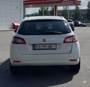 White Peugeot 508 2016 in Vilnius, with an engine capacity of 2.00 L and mileage of 223 thousand km for 5900 €, photo 7 on AUTOMOTO.COM.LV