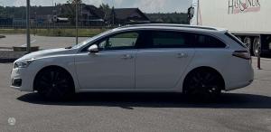 White Peugeot 508 2016 in Vilnius, with an engine capacity of 2.00 L and mileage of 223 thousand km for 5900 €, photo 9 on AUTOMOTO.COM.LV