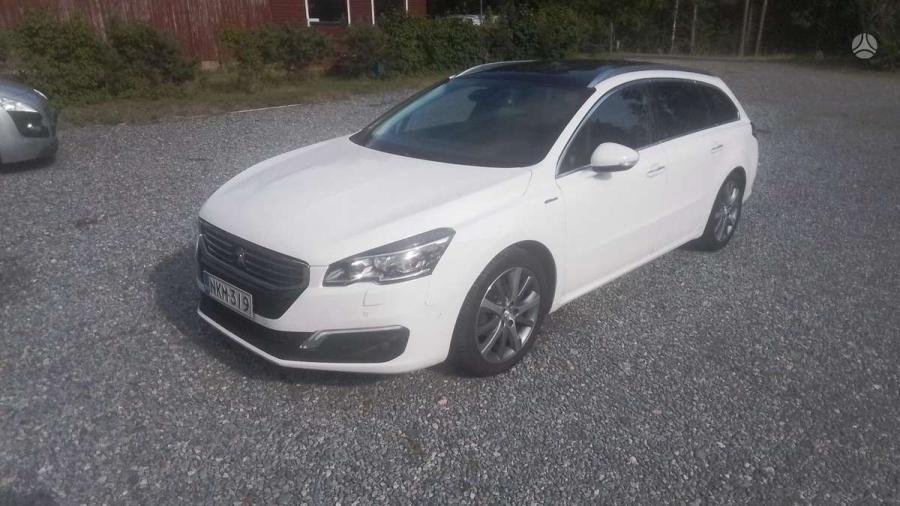 Balts Peugeot 508 2016 Marijampole, ar dzinēja tilpumu 1.56 L un nobraukumu 239 tūkst. km par 6800 €, foto 1 vietnē AUTOMOTO.COM.LV