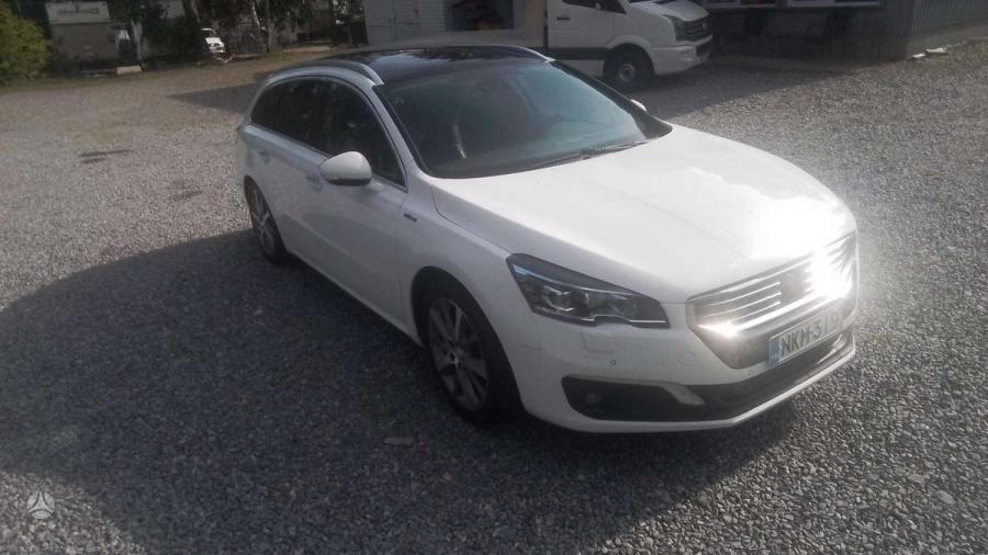 Balts Peugeot 508 2016 Marijampole, ar dzinēja tilpumu 1.56 L un nobraukumu 239 tūkst. km par 6800 €, foto 3 vietnē AUTOMOTO.COM.LV