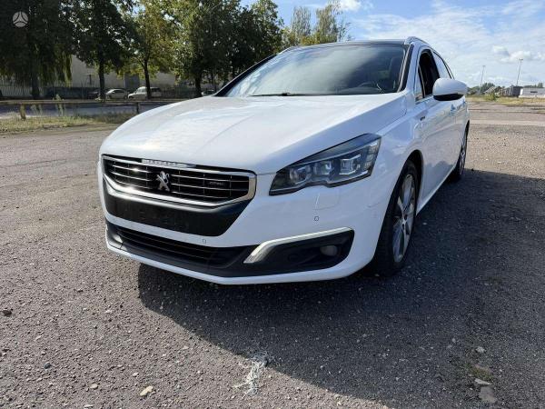 Peugeot 508 2016 in Marijampole on AUTOMOTO.COM.LV White Peugeot 508 2016 in Marijampole, with an engine capacity of 1.56 L and mileage of 290 thousand km for 6400 €, photo 1 on AUTOMOTO.COM.LV