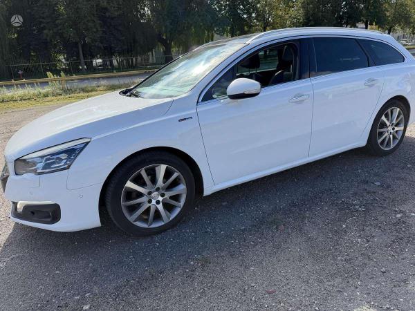 Peugeot 508 2016 in Marijampole on AUTOMOTO.COM.LV White Peugeot 508 2016 in Marijampole, with an engine capacity of 1.56 L and mileage of 290 thousand km for 6400 €, photo 3 on AUTOMOTO.COM.LV