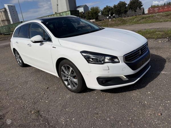 Peugeot 508 2016 in Marijampole on AUTOMOTO.COM.LV White Peugeot 508 2016 in Marijampole, with an engine capacity of 1.56 L and mileage of 290 thousand km for 6400 €, photo 5 on AUTOMOTO.COM.LV