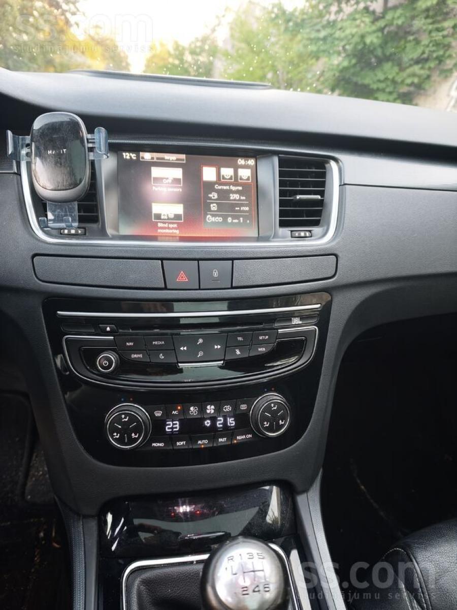 Balts Peugeot 508 2016 Rīga, ar dzinēja tilpumu 2.00 L un nobraukumu 330 tūkst. km par 6200 €, foto 14 vietnē AUTOMOTO.COM.LV