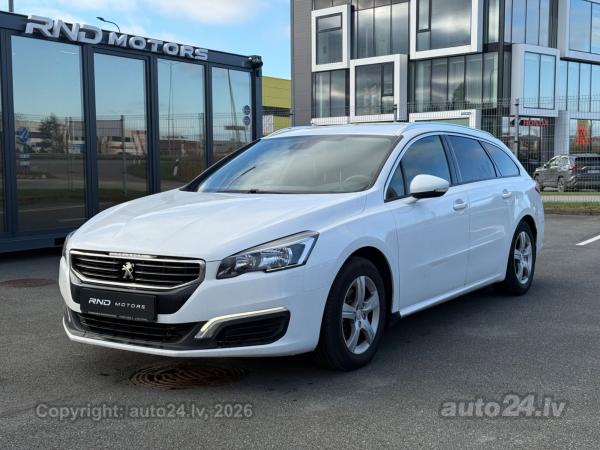 White Peugeot 508 2016 in Tallinn, with an engine capacity of 1.60 L and mileage of 286 thousand km for 4990 €, photo 1 on AUTOMOTO.COM.LV