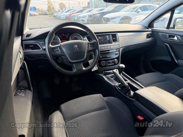 White Peugeot 508 2016 in Tallinn, with an engine capacity of 1.60 L and mileage of 286 thousand km for 4990 €, photo 7 on AUTOMOTO.COM.LV