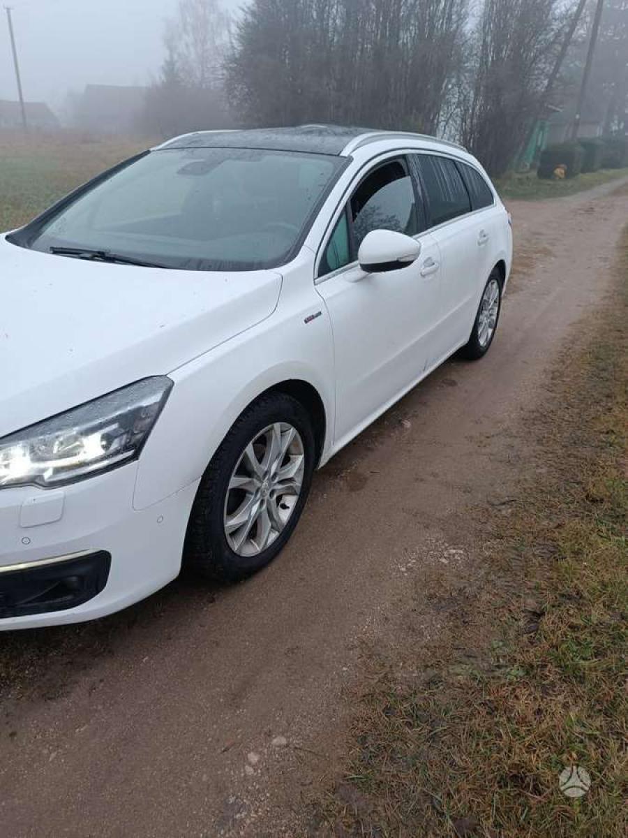 White Peugeot 508 2017 in Kelme, with an engine capacity of 1.56 L and mileage of 301 thousand km for 4700 €, photo 3 on AUTOMOTO.COM.LV