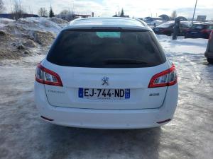 White Peugeot 508 2017 in Taurage, with an engine capacity of 2.00 L and mileage of 210 thousand km for 5700 €, photo 4 on AUTOMOTO.COM.LV
