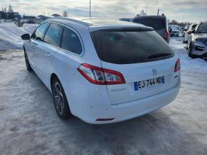 White Peugeot 508 2017 in Taurage, with an engine capacity of 2.00 L and mileage of 210 thousand km for 5700 €, photo 5 on AUTOMOTO.COM.LV