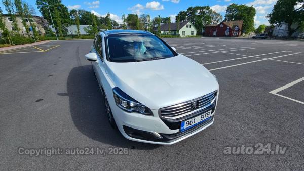 White Peugeot 508 2017 in Rakvere, with an engine capacity of 2.00 L and mileage of 231 thousand km for 9999 €, photo 5 on AUTOMOTO.COM.LV