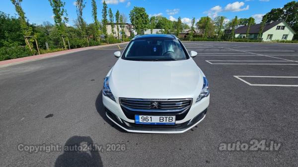 White Peugeot 508 2017 in Rakvere, with an engine capacity of 2.00 L and mileage of 231 thousand km for 9999 €, photo 10 on AUTOMOTO.COM.LV