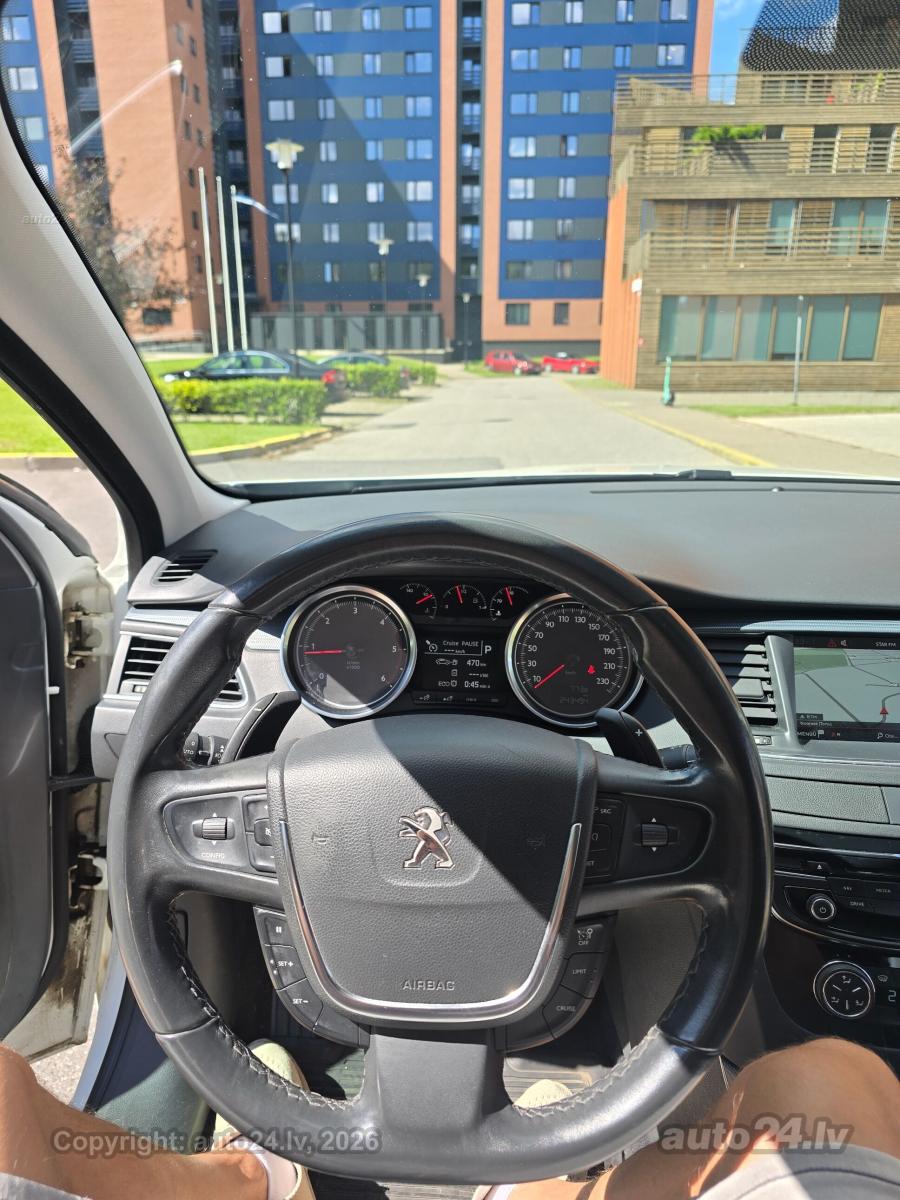 Balts Peugeot 508 2017 Tallina, ar dzinēja tilpumu 2.00 L un nobraukumu 243 tūkst. km par 9500 €, foto 9 vietnē AUTOMOTO.COM.LV