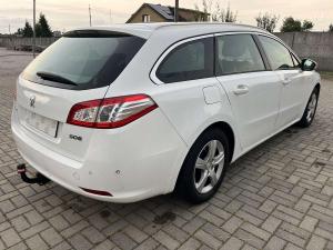 White Peugeot 508 2017 in Taurage, with an engine capacity of 2.00 L and mileage of 254 thousand km for 5700 €, photo 6 on AUTOMOTO.COM.LV