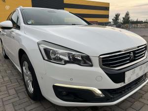 White Peugeot 508 2017 in Taurage, with an engine capacity of 2.00 L and mileage of 254 thousand km for 5700 €, photo 9 on AUTOMOTO.COM.LV
