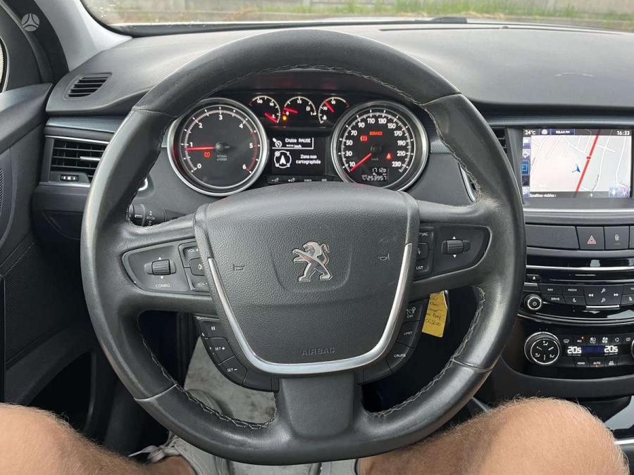 White Peugeot 508 2017 in Taurage, with an engine capacity of 2.00 L and mileage of 254 thousand km for 5700 €, photo 20 on AUTOMOTO.COM.LV