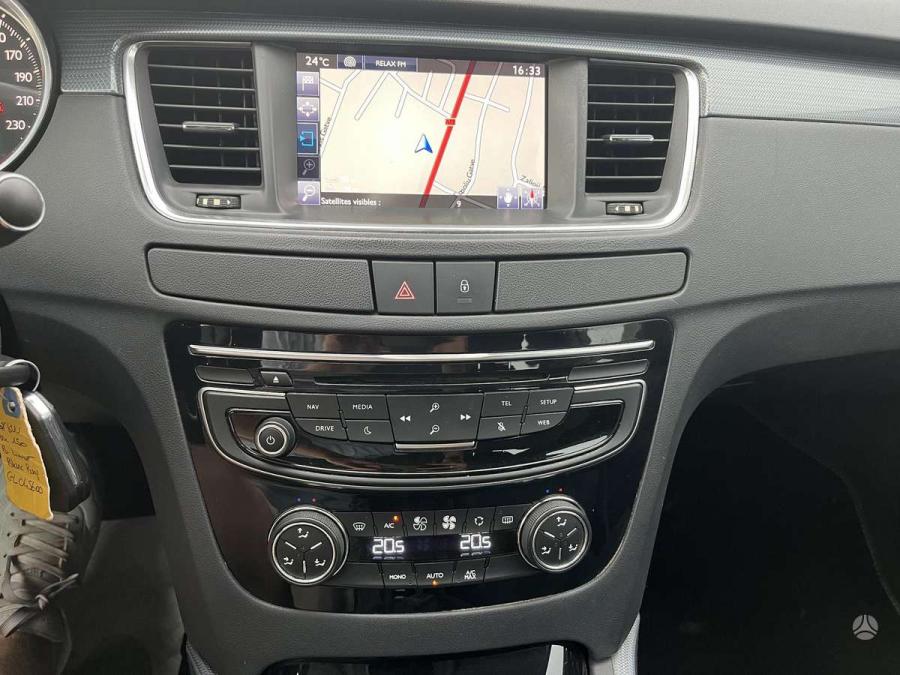 White Peugeot 508 2017 in Taurage, with an engine capacity of 2.00 L and mileage of 254 thousand km for 5700 €, photo 21 on AUTOMOTO.COM.LV