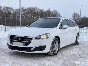 White Peugeot 508 2018 in Taurage, with an engine capacity of 1.60 L and mileage of 229 thousand km for 5900 €, photo  on AUTOMOTO.COM.LV