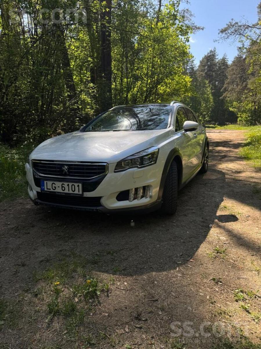 White Peugeot 508 2018 in Riga, with an engine capacity of 2.00 L and mileage of 206 thousand km for 6900 €, photo 11 on AUTOMOTO.COM.LV
