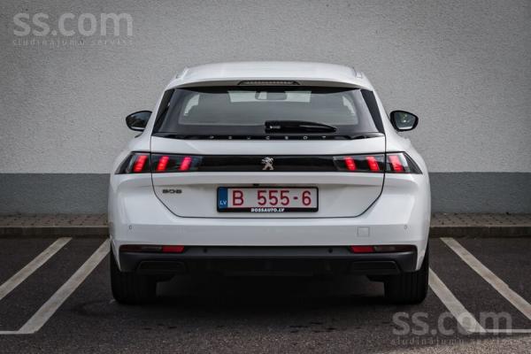 White Peugeot 508 2019 in Riga, with an engine capacity of 1.50 L and mileage of 0 thousand km for 12550 €, photo 5 on AUTOMOTO.COM.LV