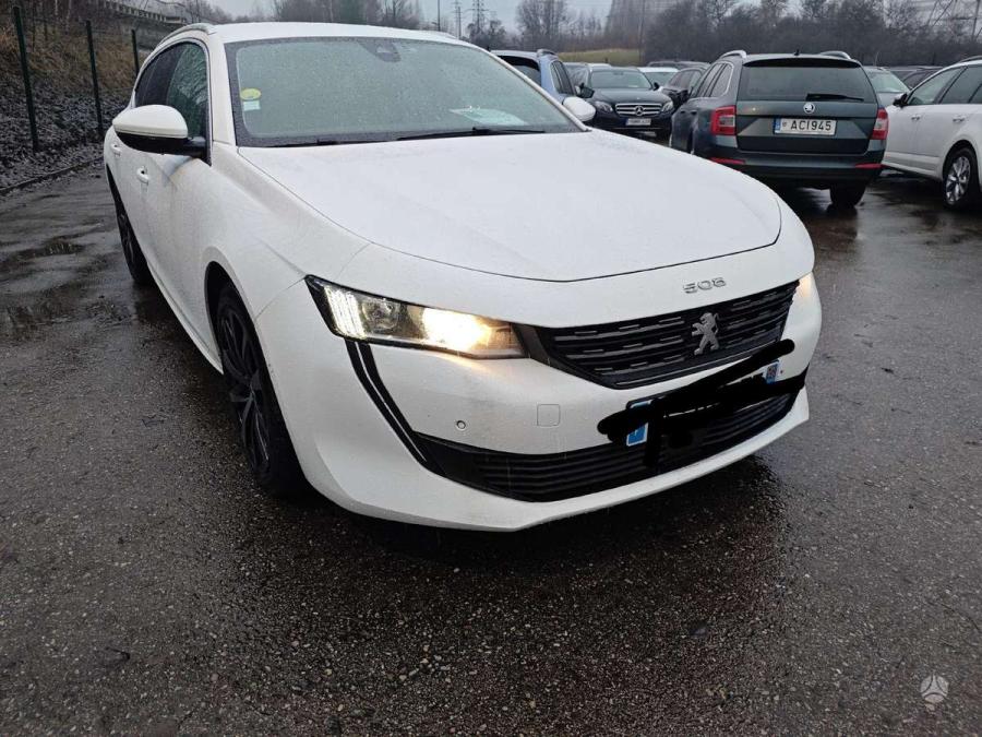 Balts Peugeot 508 2019 Kauņa, ar dzinēja tilpumu 2.00 L un nobraukumu 332 tūkst. km par 7600 €, foto 21 vietnē AUTOMOTO.COM.LV