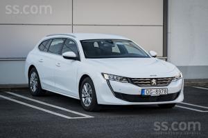 White Peugeot 508 2019 in Riga, with an engine capacity of 1.50 L and mileage of 141 thousand km for 10500 €, photo 4 on AUTOMOTO.COM.LV