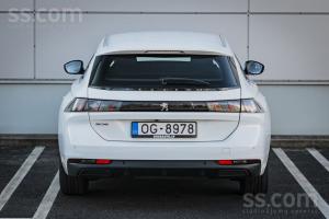 White Peugeot 508 2019 in Riga, with an engine capacity of 1.50 L and mileage of 141 thousand km for 10500 €, photo 6 on AUTOMOTO.COM.LV