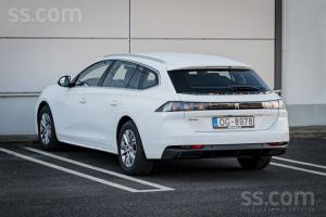 White Peugeot 508 2019 in Riga, with an engine capacity of 1.50 L and mileage of 141 thousand km for 10500 €, photo 7 on AUTOMOTO.COM.LV