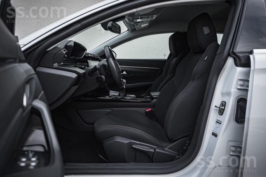 White Peugeot 508 2019 in Riga, with an engine capacity of 1.50 L and mileage of 141 thousand km for 10500 €, photo 10 on AUTOMOTO.COM.LV