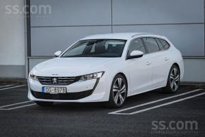 Белый Пежо 508 2019 в Рига, объемом двигателя 1.50 л и пробегом 141 тыс. км за 9990 €, фото  на AUTOMOTO.COM.LV