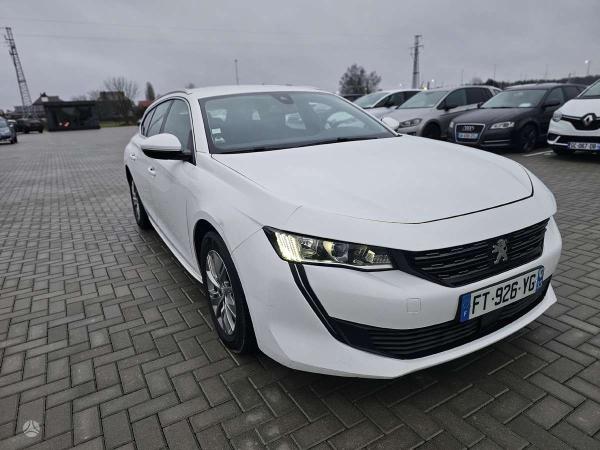 White Peugeot 508 2020 in Taurage, with an engine capacity of 1.50 L and mileage of 227 thousand km for 7700 €, photo 3 on AUTOMOTO.COM.LV