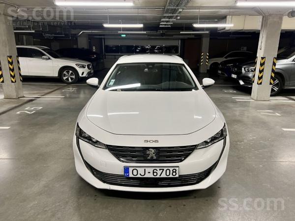 White Peugeot 508 2020 in Riga, with an engine capacity of 1.50 L and mileage of 223 thousand km for 11400 €, photo 1 on AUTOMOTO.COM.LV
