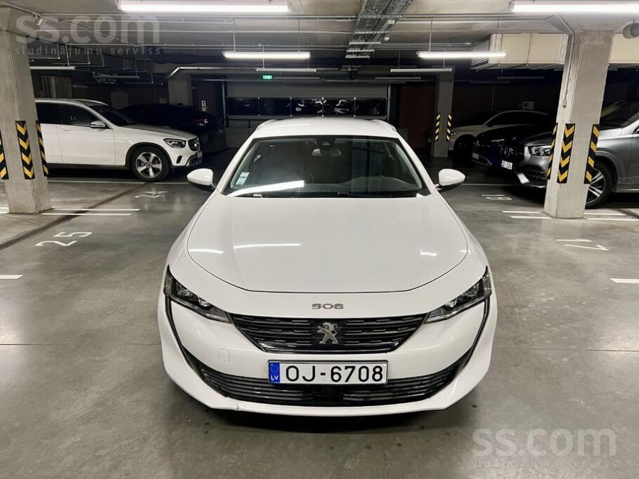 White Peugeot 508 2020 in Riga, with an engine capacity of 1.50 L and mileage of 223 thousand km for 11400 €, photo 1 on AUTOMOTO.COM.LV