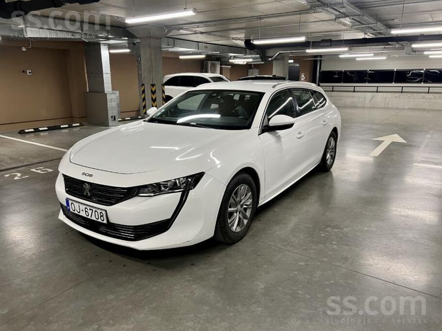 White Peugeot 508 2020 in Riga, with an engine capacity of 1.50 L and mileage of 223 thousand km for 11400 €, photo 2 on AUTOMOTO.COM.LV