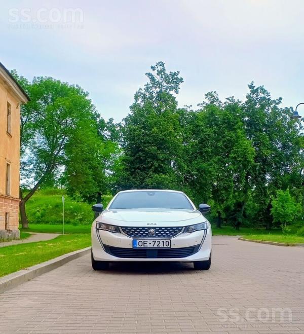 Белый Пежо 508 2020 в Рига, объемом двигателя 1.60 л и пробегом 65 тыс. км за 18700 €, фото 1 на AUTOMOTO.COM.LV
