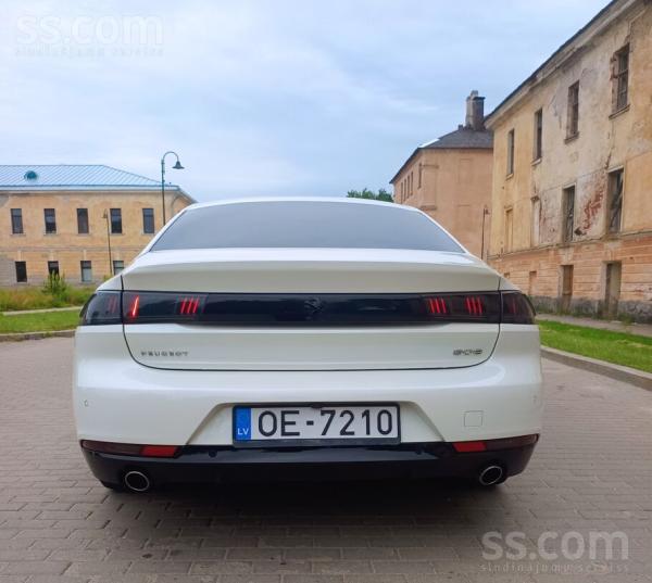 Белый Пежо 508 2020 в Рига, объемом двигателя 1.60 л и пробегом 65 тыс. км за 18700 €, фото 2 на AUTOMOTO.COM.LV