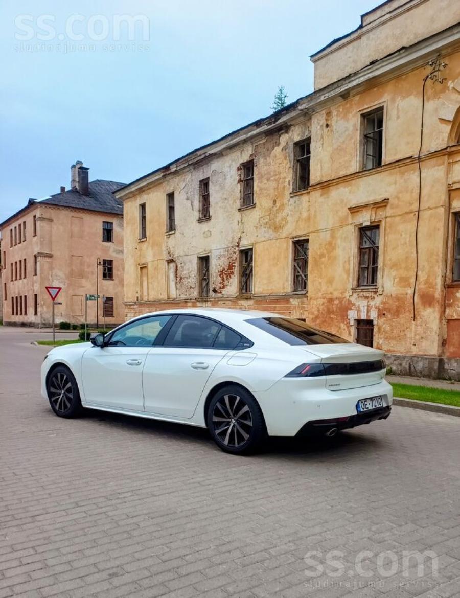 Balts Peugeot 508 2020 Rīga, ar dzinēja tilpumu 1.60 L un nobraukumu 65 tūkst. km par 18700 €, foto 13 vietnē AUTOMOTO.COM.LV