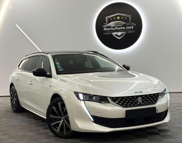 White Peugeot 508 2020 in Marijampole, with an engine capacity of 1.60 L and mileage of 183 thousand km for 15750 €, photo 1 on AUTOMOTO.COM.LV