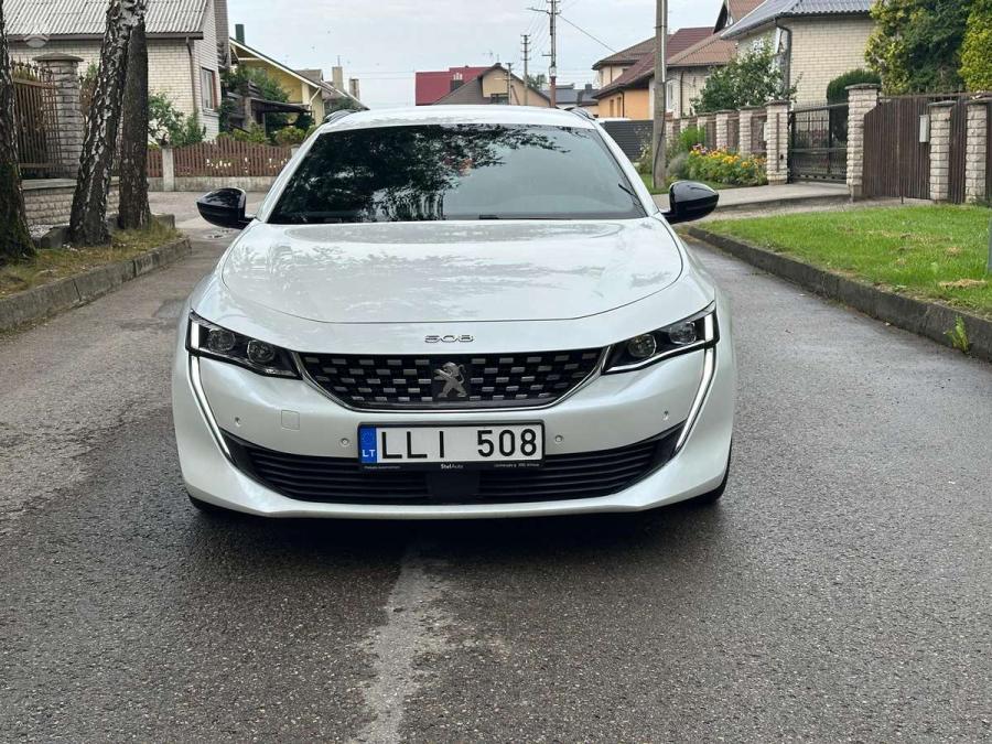Balts Peugeot 508 2020 Marijampole, ar dzinēja tilpumu 1.50 L un nobraukumu 87 tūkst. km par 15500 €, foto 3 vietnē AUTOMOTO.COM.LV