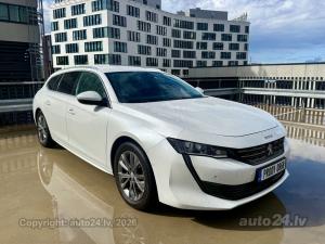White Peugeot 508 2020 in Tallinn, with an engine capacity of 1.50 L and mileage of 134 thousand km for 13890 €, photo 5 on AUTOMOTO.COM.LV