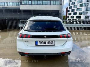 White Peugeot 508 2020 in Tallinn, with an engine capacity of 1.50 L and mileage of 134 thousand km for 13890 €, photo 9 on AUTOMOTO.COM.LV