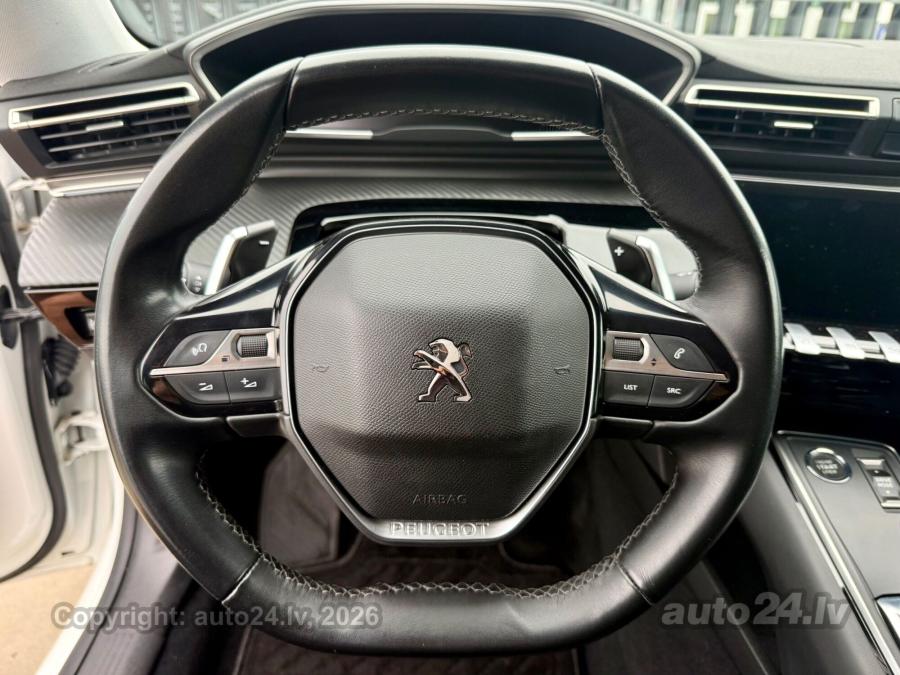 White Peugeot 508 2020 in Tallinn, with an engine capacity of 1.50 L and mileage of 134 thousand km for 13890 €, photo 16 on AUTOMOTO.COM.LV