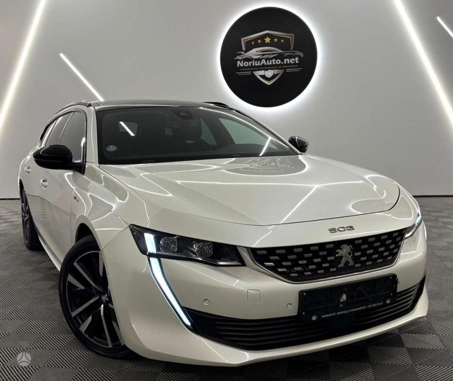 Balts Peugeot 508 2021 Marijampole, ar dzinēja tilpumu 1.60 L un nobraukumu 134 tūkst. km par 17999 €, foto 1 vietnē AUTOMOTO.COM.LV