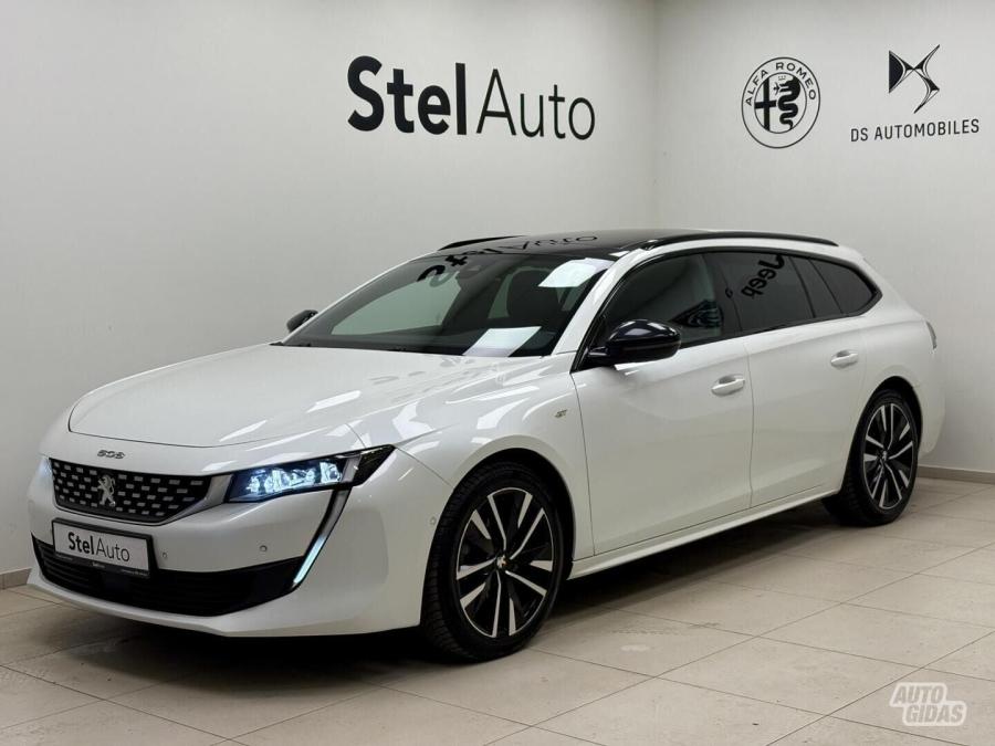 Balts Peugeot 508 2021 Viļņa, ar dzinēja tilpumu 1.50 L un nobraukumu 183 tūkst. km par 16000 €, foto 1 vietnē AUTOMOTO.COM.LV