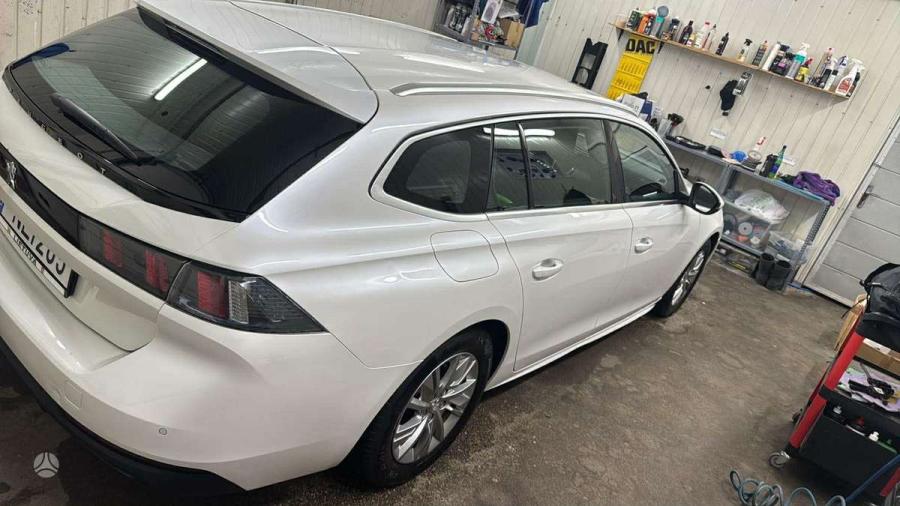 White Peugeot 508 2021 in Jonava, with an engine capacity of 1.50 L and mileage of 287 thousand km for 8300 €, photo 3 on AUTOMOTO.COM.LV