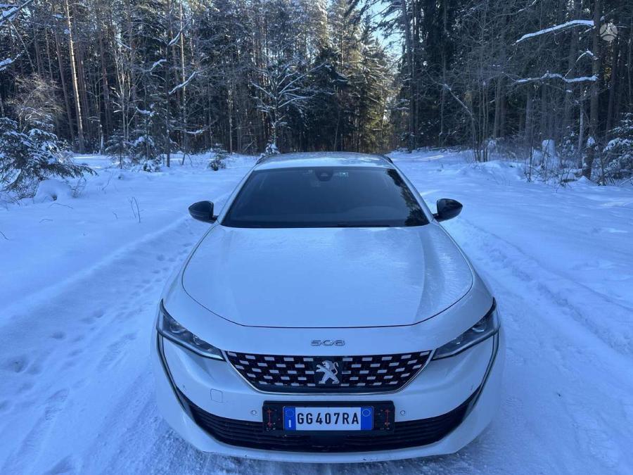 White Peugeot 508 2021 in Vilnius, with an engine capacity of 1.50 L and mileage of 196 thousand km for 16000 €, photo 2 on AUTOMOTO.COM.LV