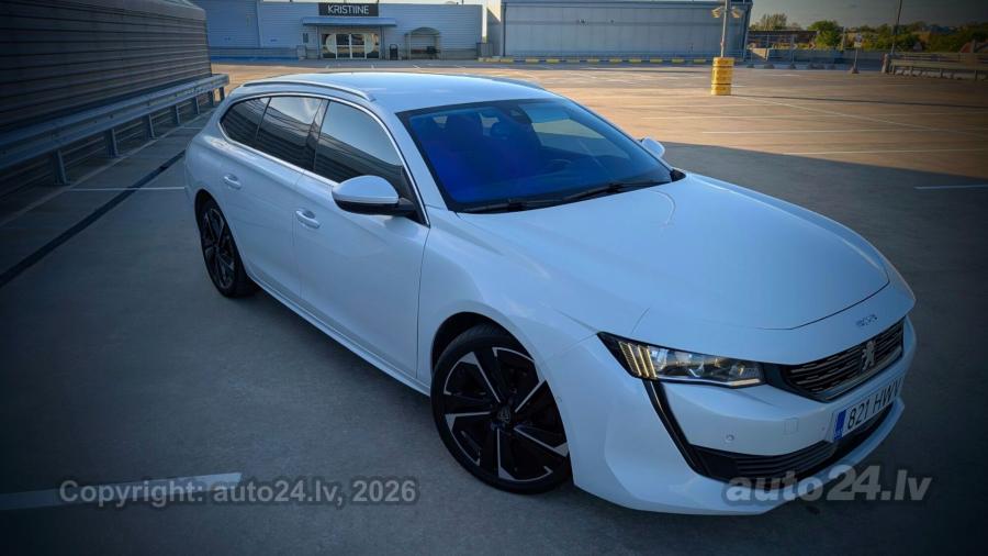 White Peugeot 508 2021 in Tallinn, with an engine capacity of 1.50 L and mileage of 125 thousand km for 14900 €, photo 1 on AUTOMOTO.COM.LV