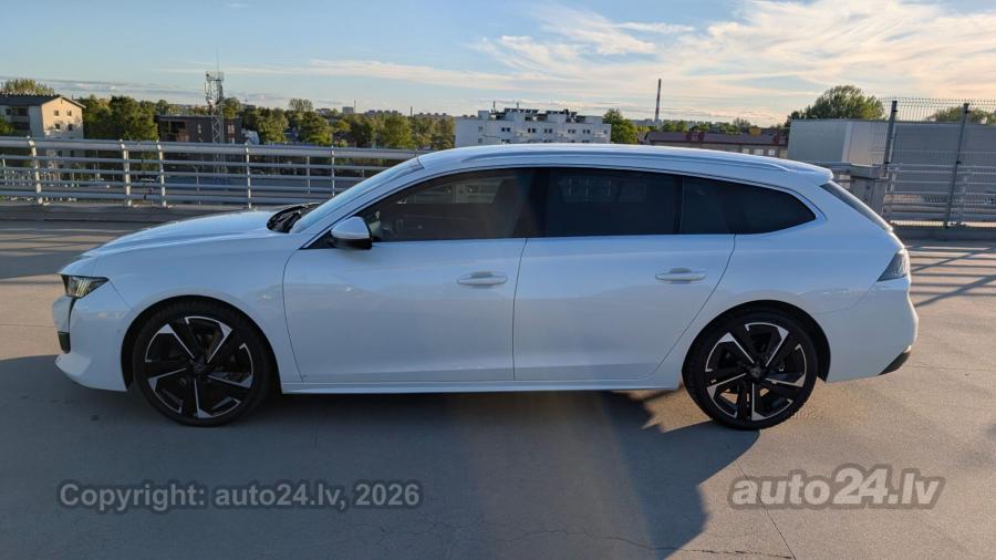 White Peugeot 508 2021 in Tallinn, with an engine capacity of 1.50 L and mileage of 125 thousand km for 14900 €, photo 4 on AUTOMOTO.COM.LV